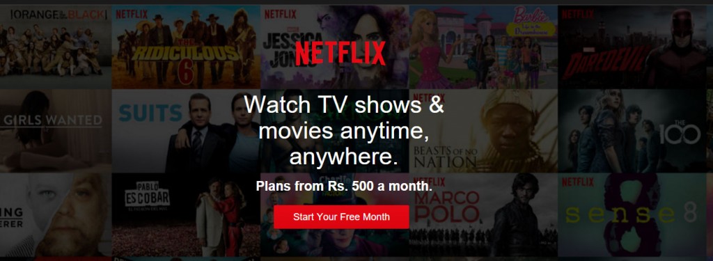 Netflix India Launch Offer - First Month FREE Trial - Watch TV & Movies ...